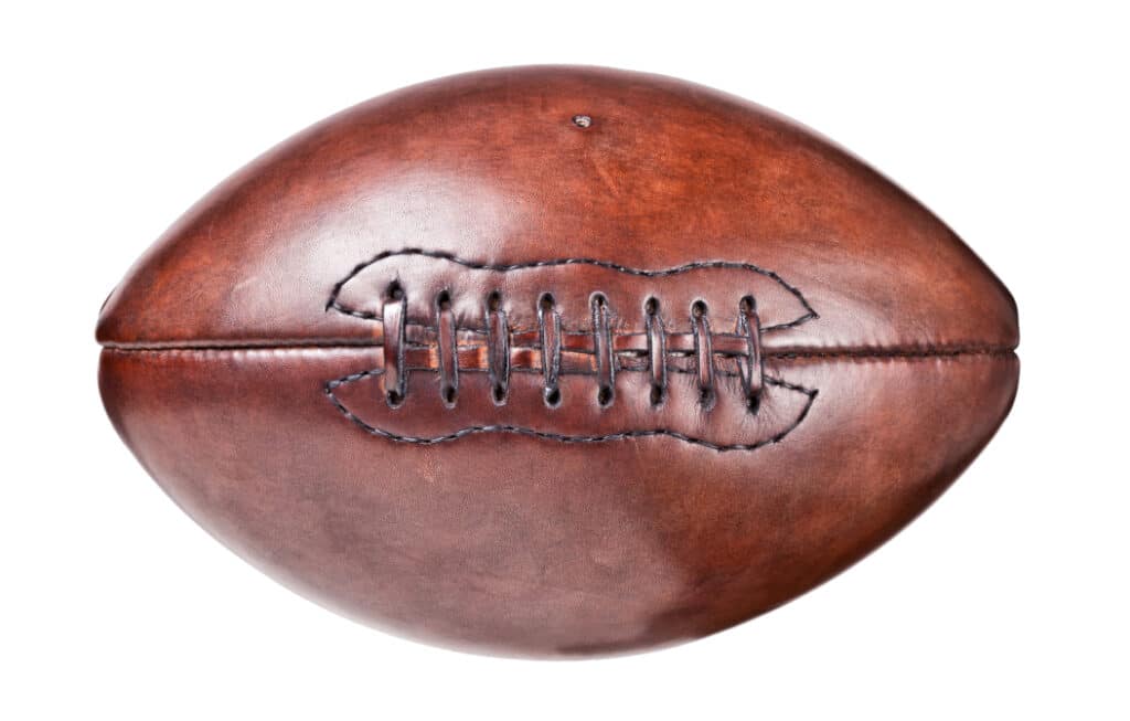 From Pigskin to Pebbled Leather: How Modern American Footballs Evolved ...