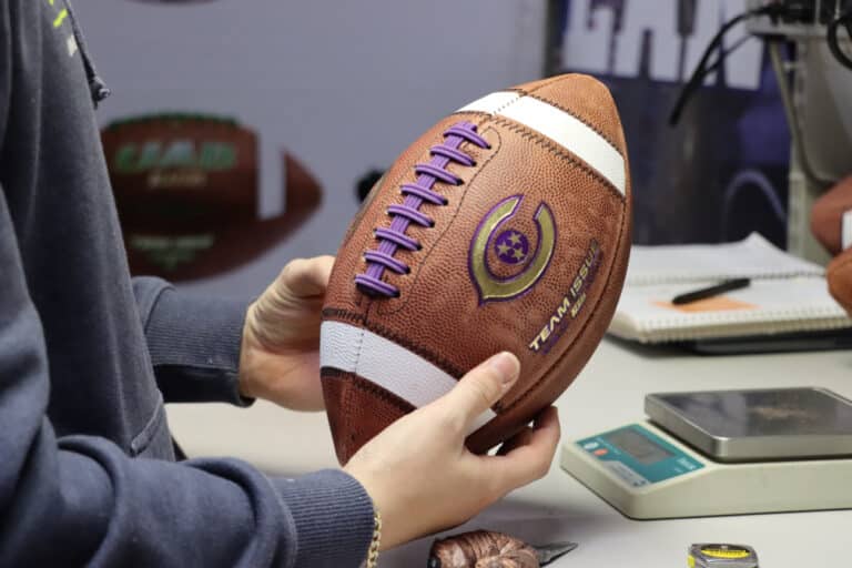 From Pigskin to Pebbled Leather: How Modern American Footballs Evolved ...