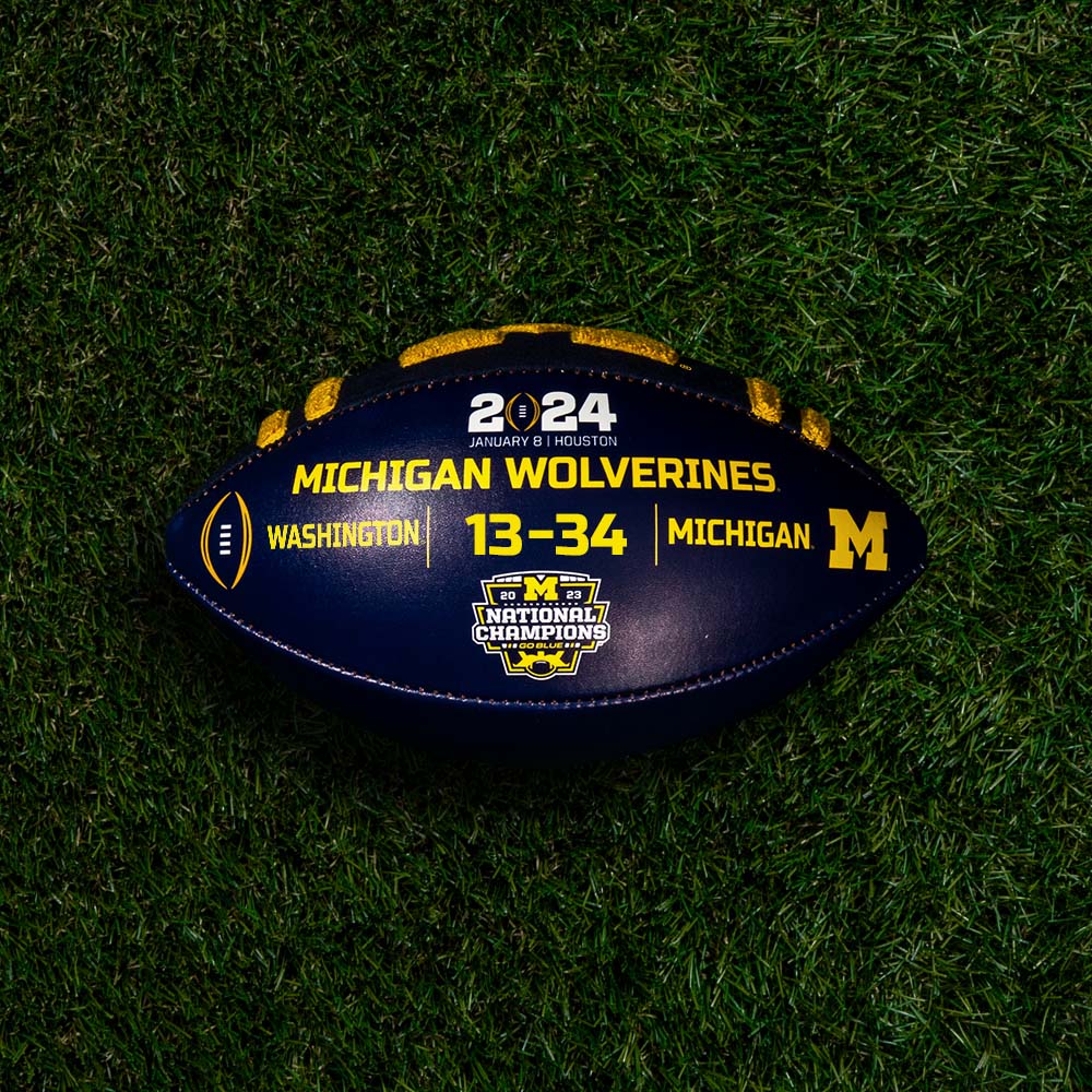 Michigan Wolverines | Limited Edition 2024 National Champion Letterman ...