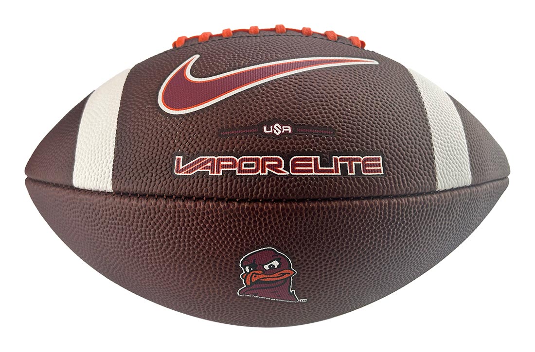 Official 2025 Virginia Tech Hokies Nike Vapor Elite Game Football - Big ...