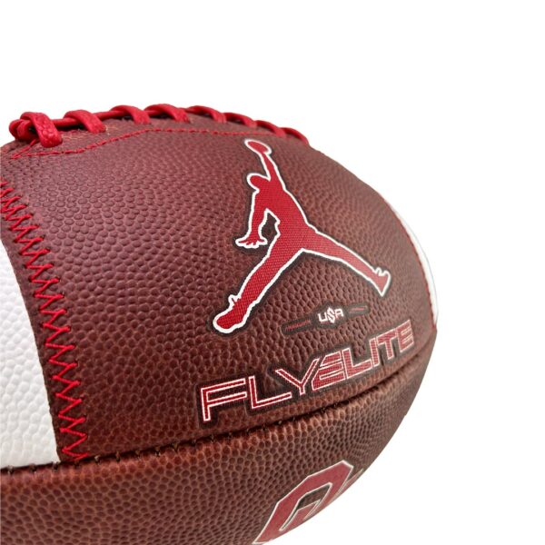 Official 2025 Oklahoma Sooners Jordan Fly Elite Game Football - Big ...